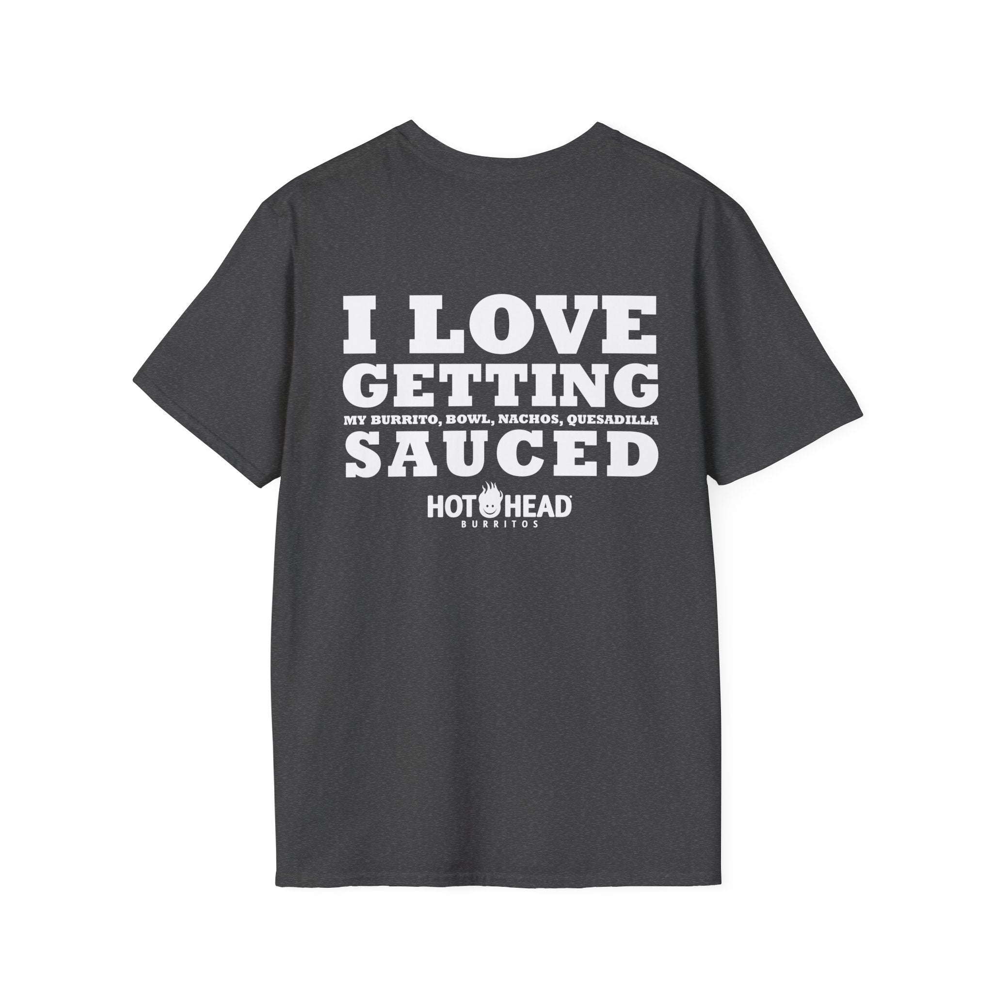 GET SAUCED Softstyle T-Shirt – Hot Head Burritos Merch